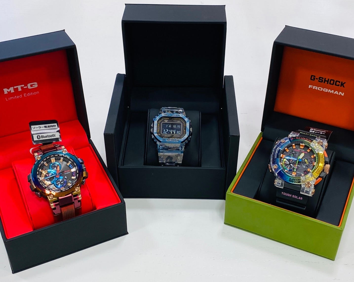 MTG＆FROGMANレインボー！ついに入荷しました！｜柿見時計店 - 時計・ジュエリー・眼鏡・補聴器